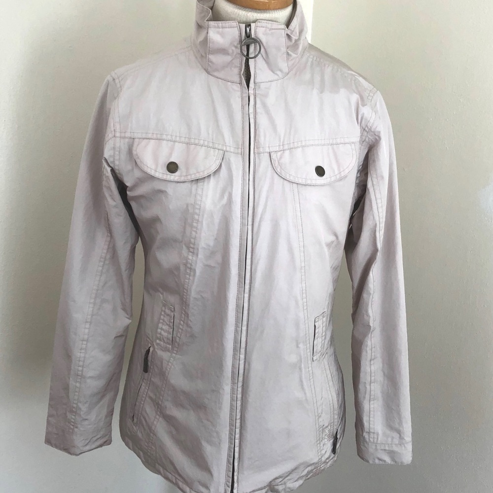 Barbour Beige Anorack Waterproof Jacket - Gem